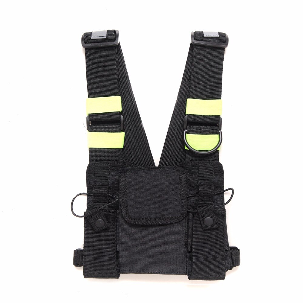 Radio Chest Harness Chest Front Pack Pouch Holster... – Grandado