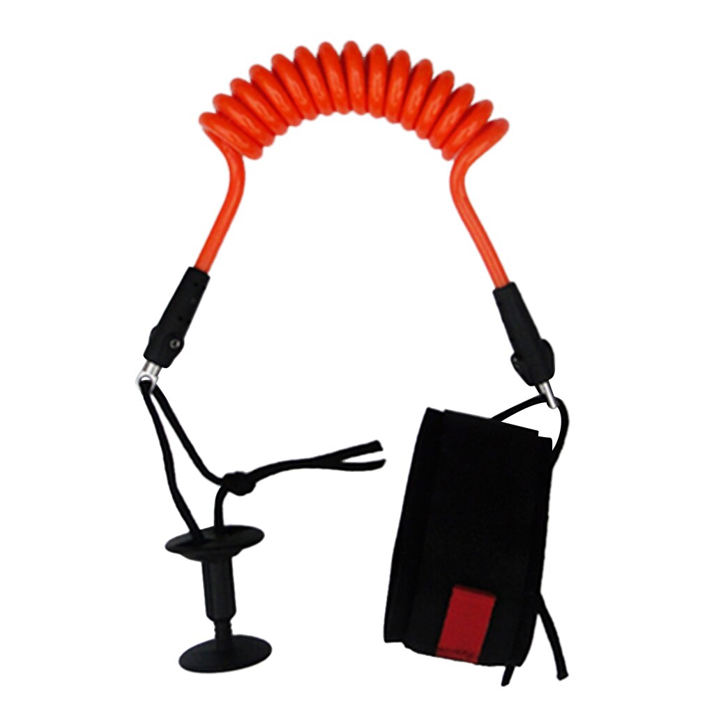 Strong Orange 5.5mm Coiled Bodyboard Wrist Leash S... – Vicedeal