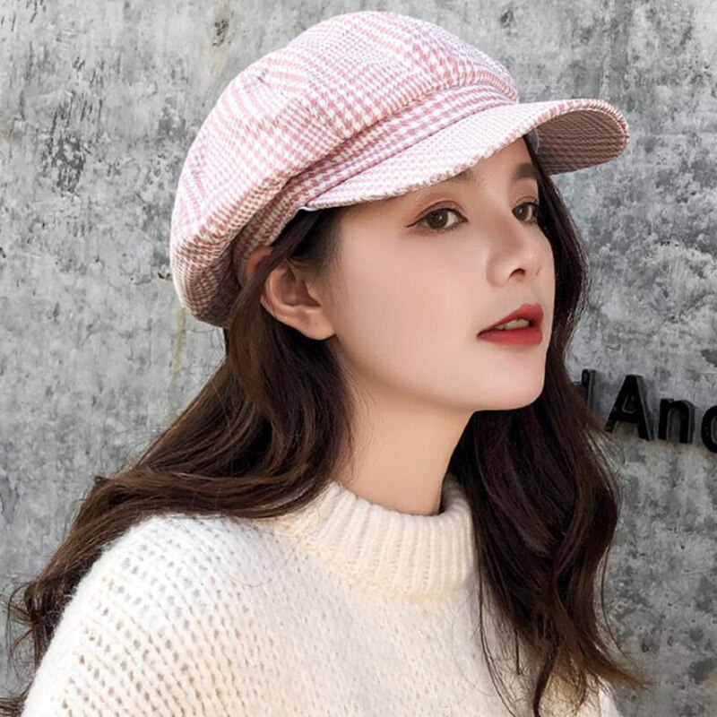 Winter Warm faux Wool Beret Women Girls French Art... – Grandado