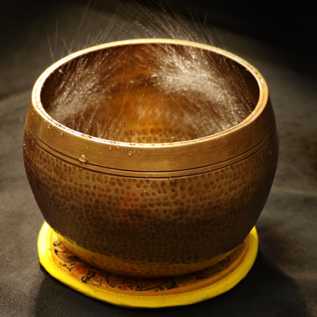 Copper Brass Hammered Singing Bowl Buddhist Tibeta... – Grandado