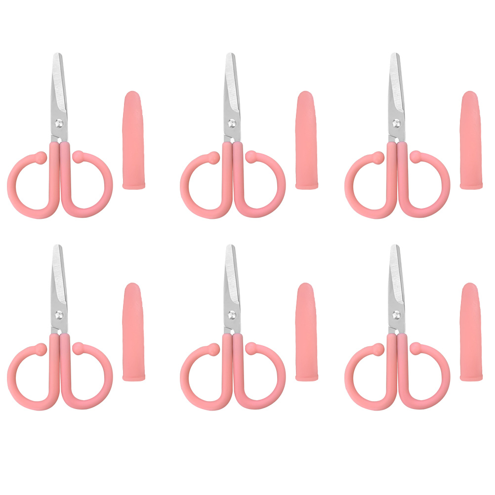 6Pcs Portable School Scissors Multi-function Stude... – Grandado