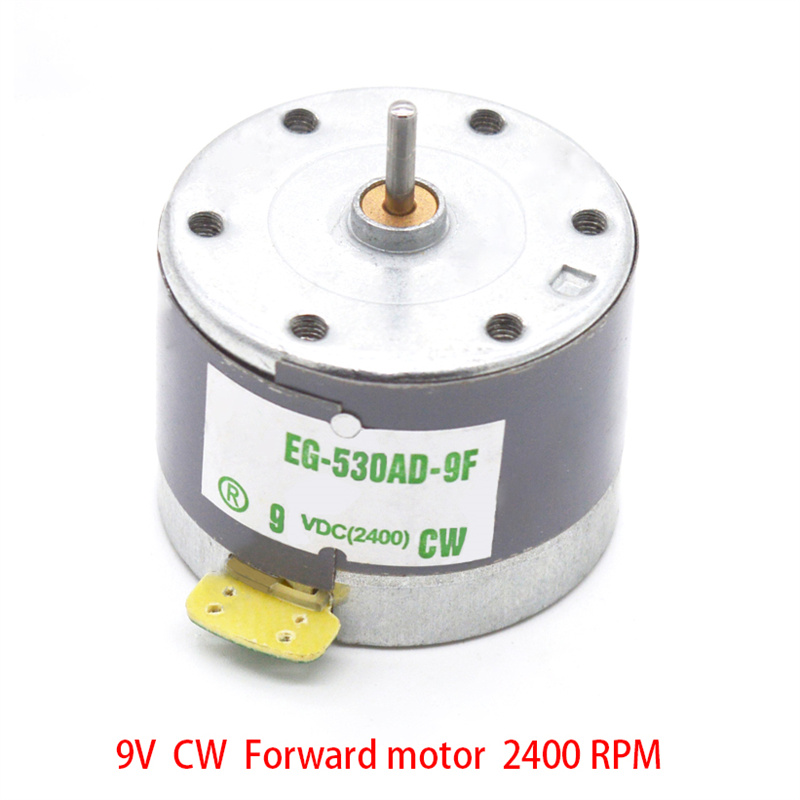 530 Recorder Motor 6/9/12V DC Mini Motor EG 530AD ... – Grandado