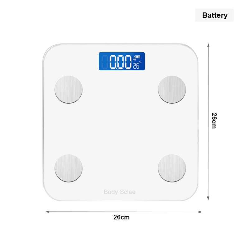 Bluetooth Body Fat Scale BMI Composition Analyzer ... – Vicedeal