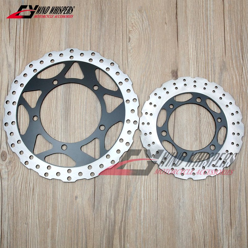 Motorcykel foran bagbremseskive rotor til kawasaki... – Grandado