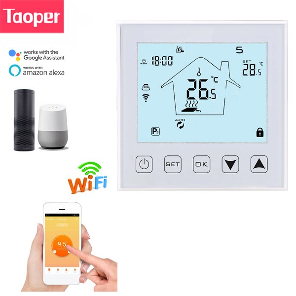 WiFi Smart Room Thermostat for Gas Boiler/Water Fl... – Vicedeal