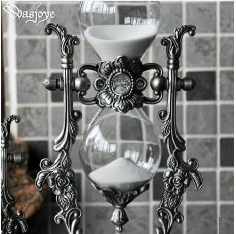Europe retro15 minutes / 30 minutes metal hourglas... – Grandado