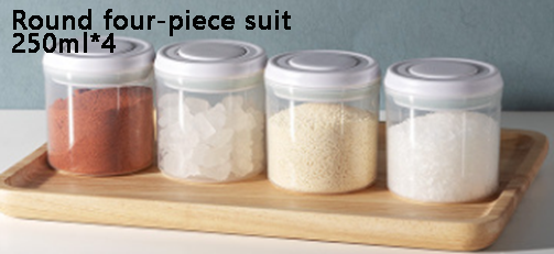 Airtight Food Storage Containers with One Key Pres... – Vicedeal