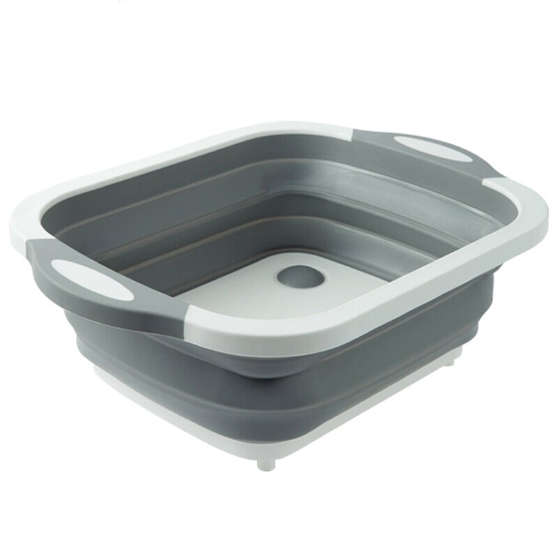 Kitchen Collapsible Dish Pans Chopping Board Strai... – Grandado