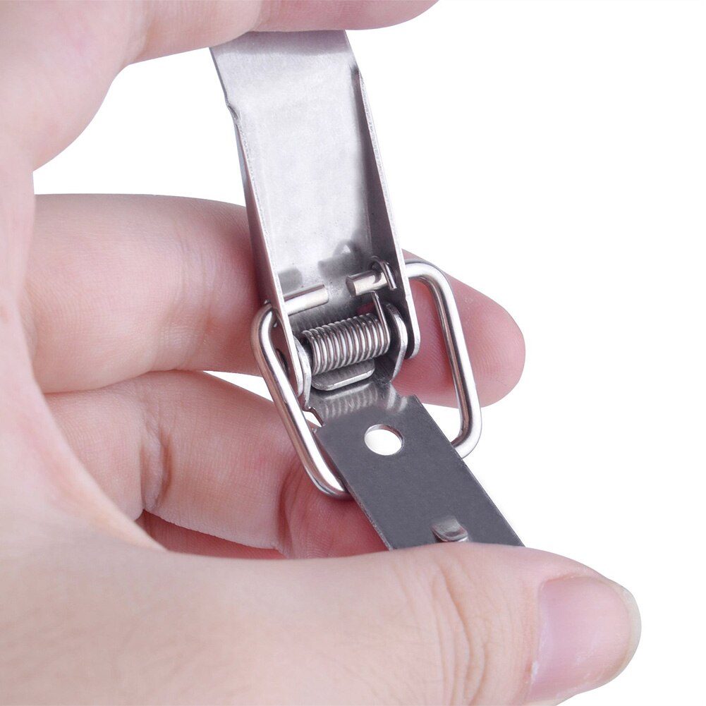 4pcs/pack Locking Clasp Buckle Spring Loaded Door ... – Vicedeal