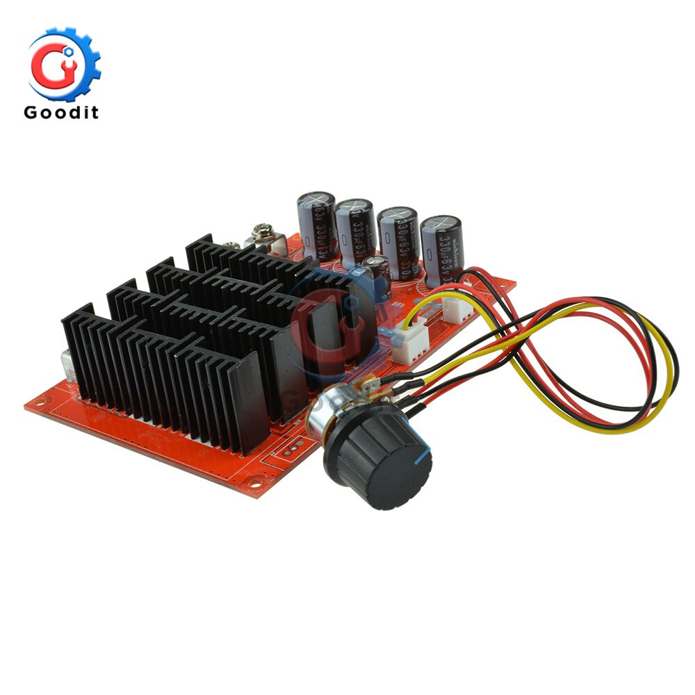 Adjustable DC Motor Speed Controller 10-50V 60A PW... – Grandado