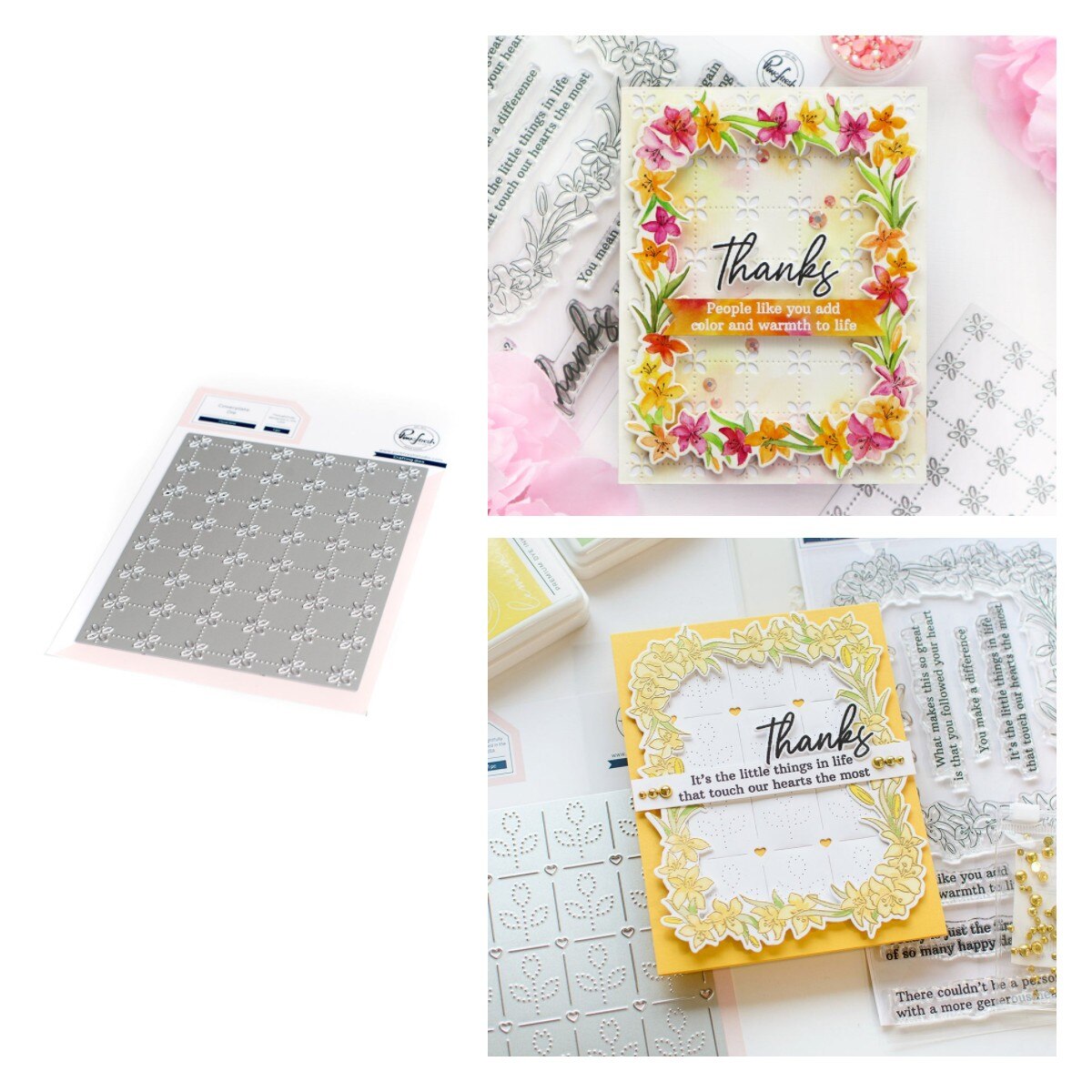 Floral Grid Cover Plate Metal Cutting Dies Craft E... – Grandado