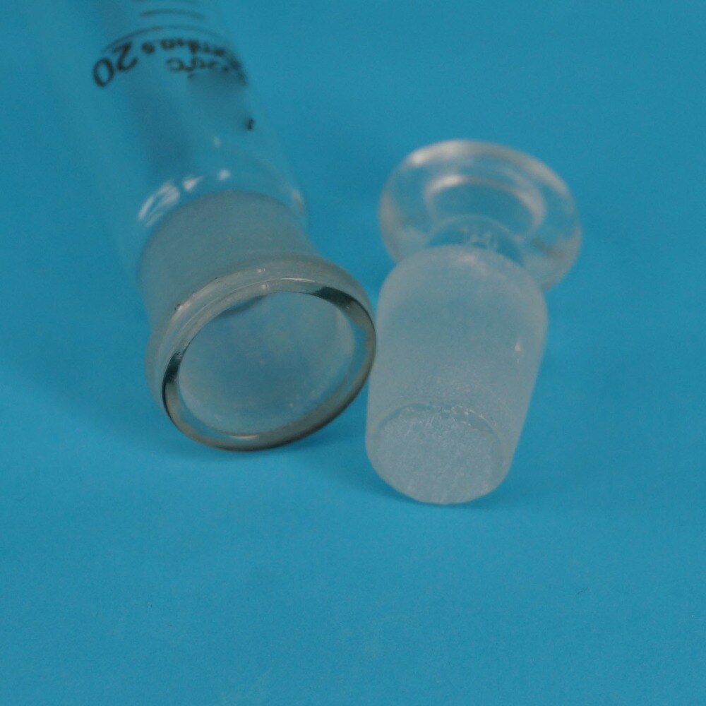 20ml Graduated Line Lab Clear Glass Test Tube Roun... – Grandado