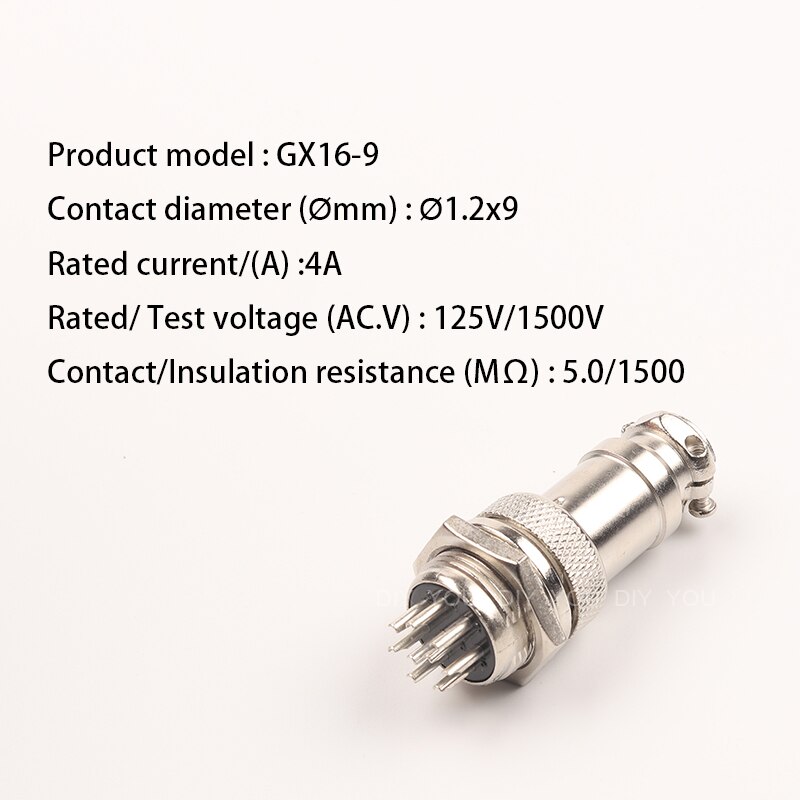 1set GX16 Nut type Male & Female Electrical co... – Vicedeal
