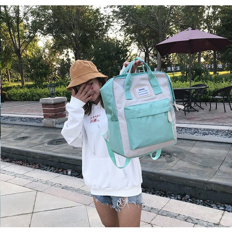 Simple Wild Lady Backpack College Campus Backpack ... – Grandado