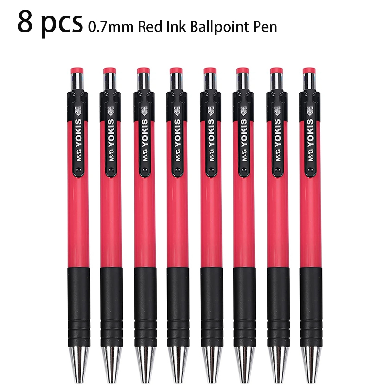 M&G 8-teiliger Kugelschreiber, Gelstift, 0,7 mm, S... – Vicedeal