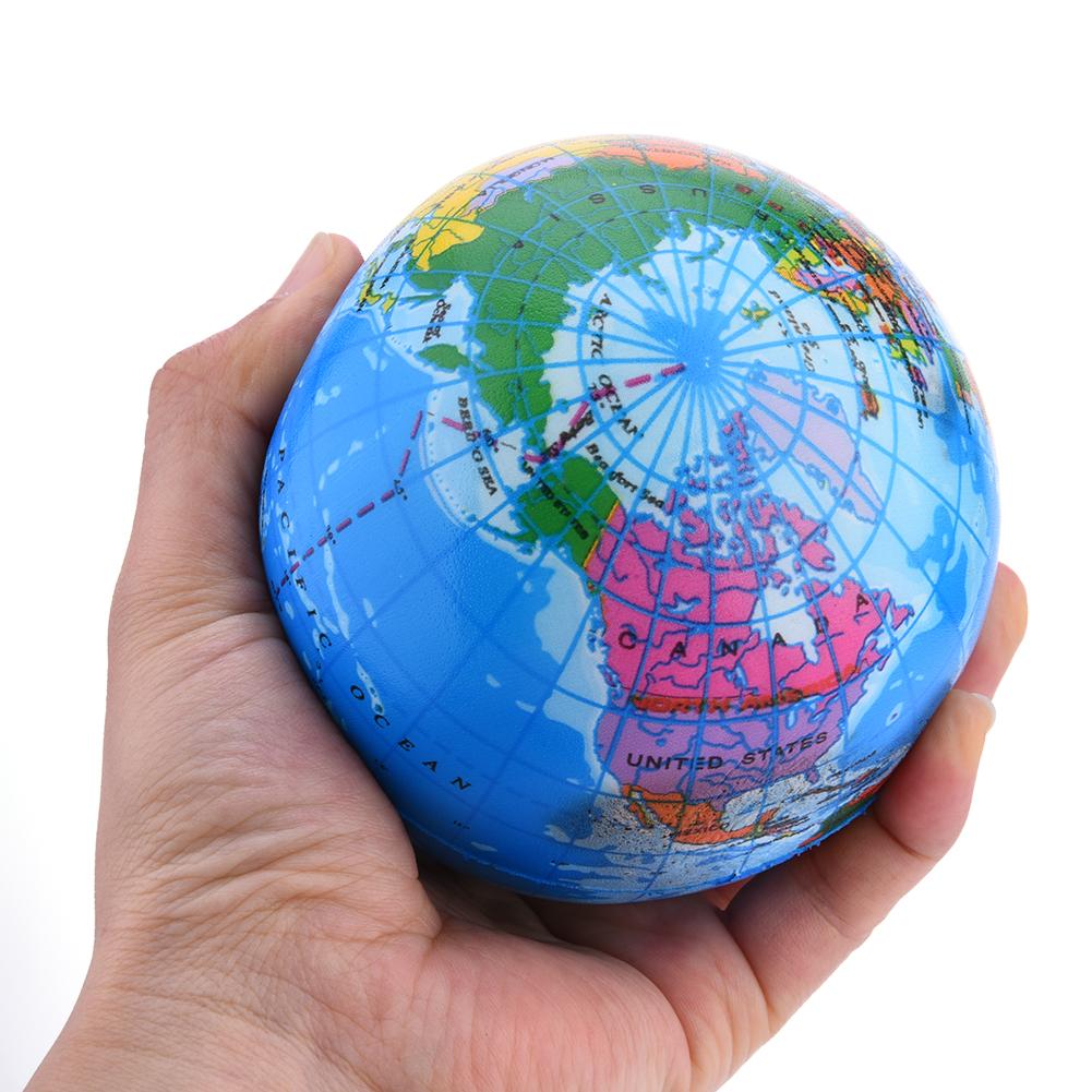 6-10CM alivio de la tensión mapa del mundo bola de... – Grandado