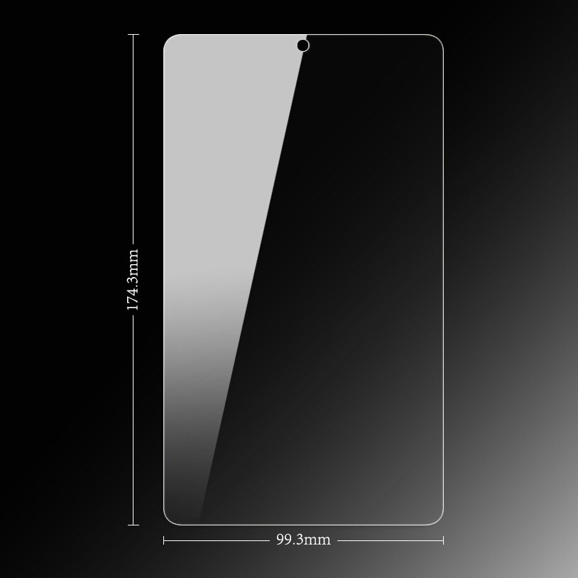 2 stks Gehard Glas Screen Protector voor Huawei Me... – Vicedeal