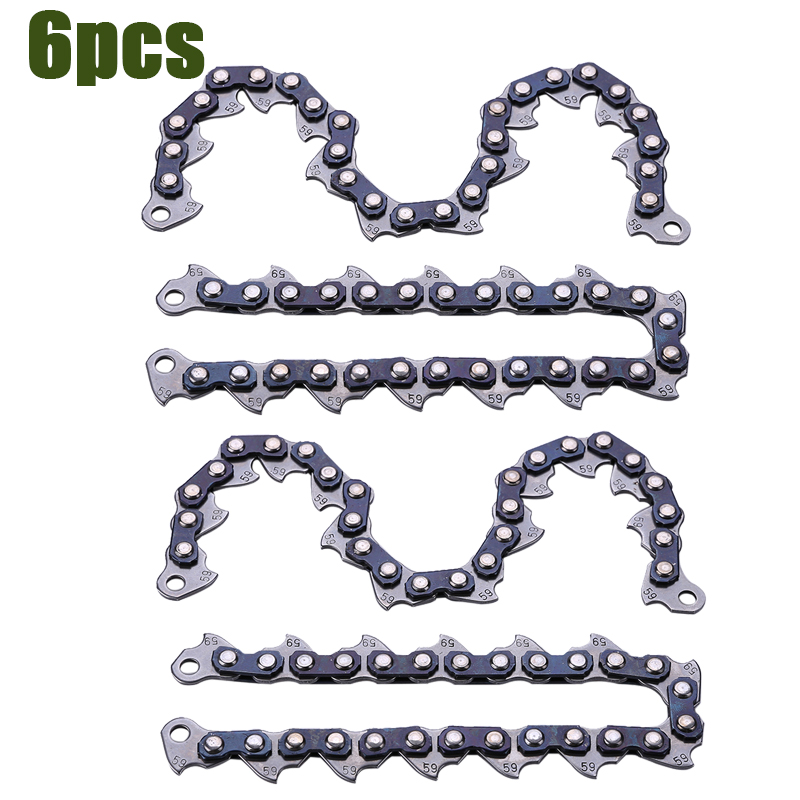 2/6pcs Chain Type Chain Blade Wood Cutting Chainsa... – Vicedeal