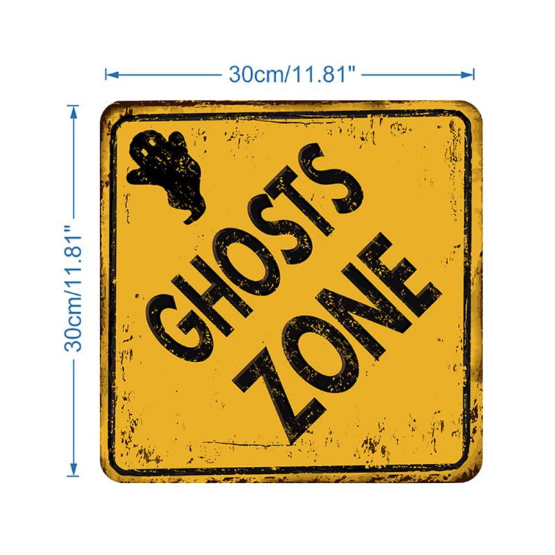 Halloween Bloody Restroom Sign Warning Sticker Sel... – Grandado