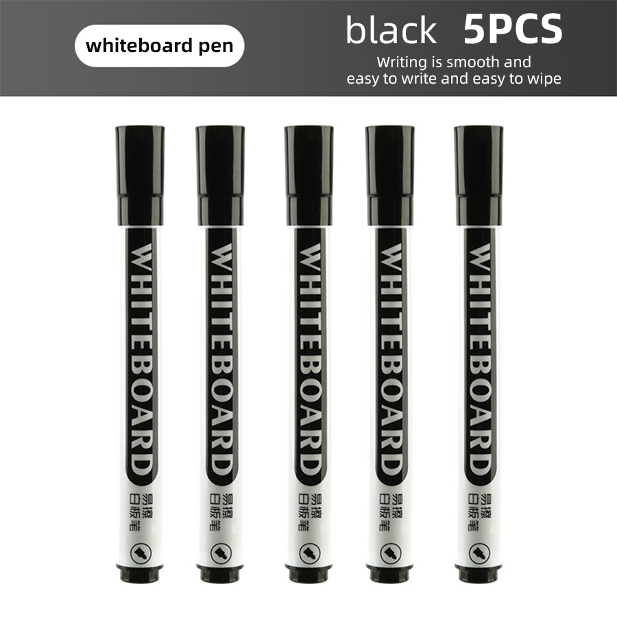 5/10 Pcs Erasable Fiber Whiteboard Pen Blackboard ... – Grandado