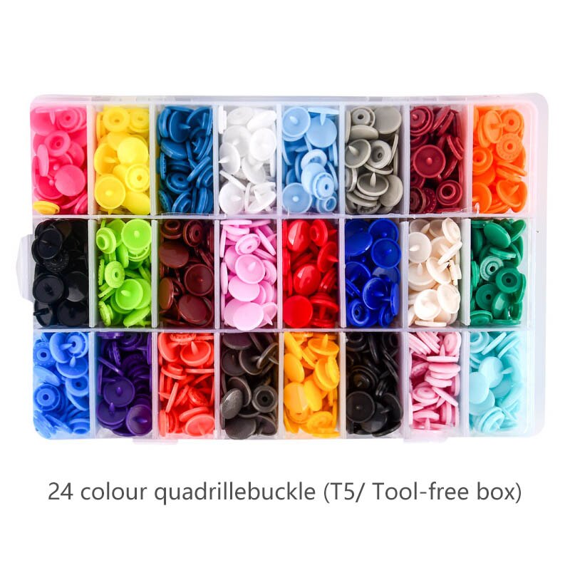 T5 Plastic Snaps Button Fasteners Zak Map Donkere ... – Vicedeal