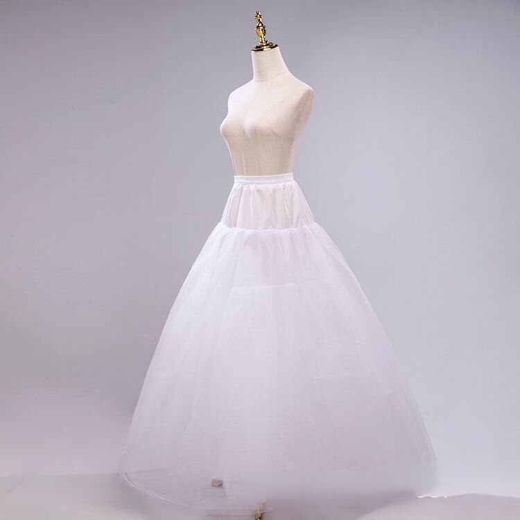 Crinoline-Hilo de cuatro capas, sin hueso, grande,... – Grandado