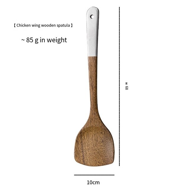 Non stick spatula chicken wing wooden spatula wood... – Vicedeal