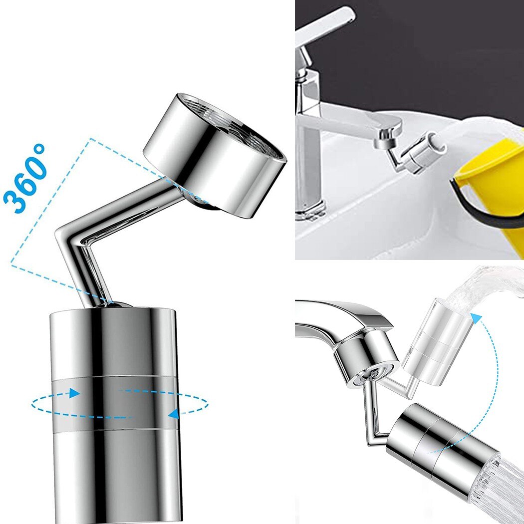 1/2 Inch Faucet Nozzle 720 Degrees Rotate Aerator ... – Vicedeal
