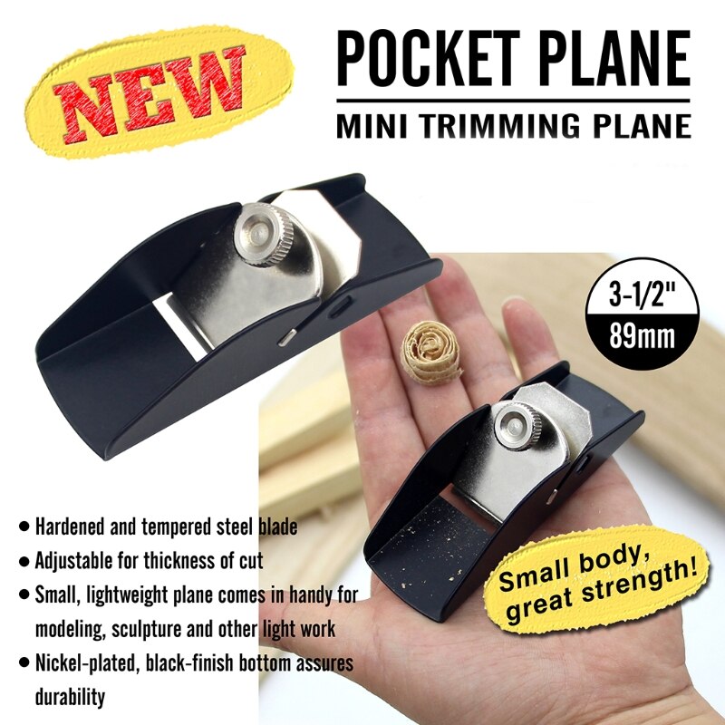 1pcs 85x30x35mm Super Mini Trimming Plane Woodwork... – Vicedeal