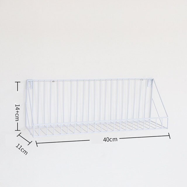 Ijzeren muur planken Decoratieve Opbergrek Kamer d... – Grandado