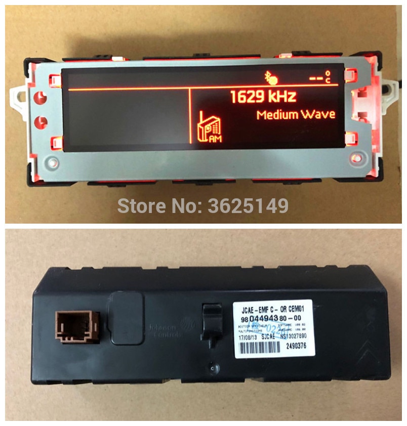 !! original bil röd skärm usb bluetooth display 5 ... – Grandado