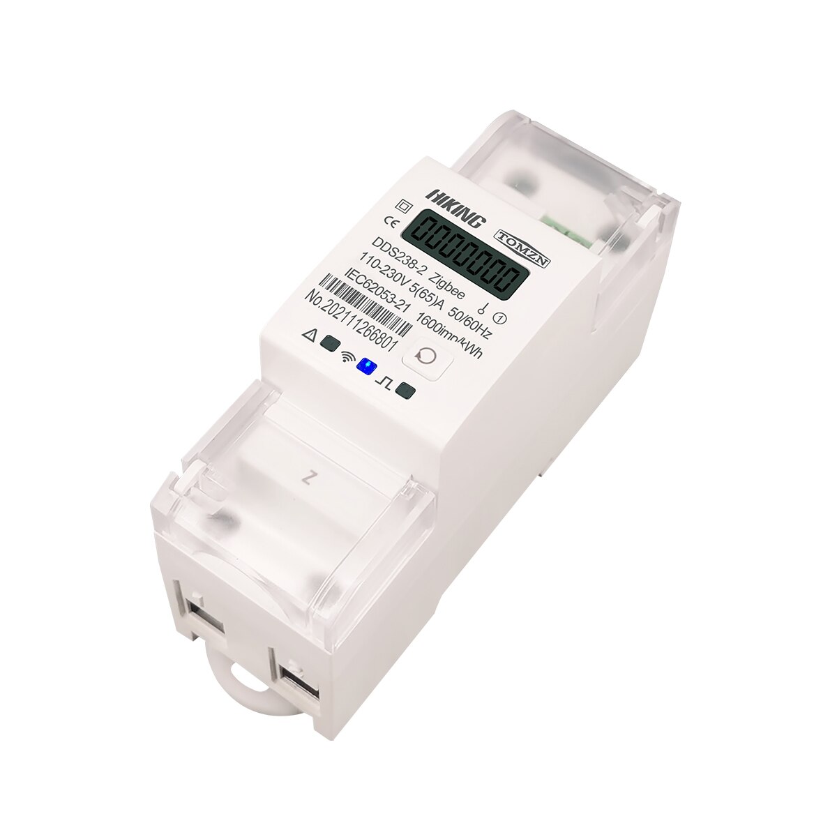 Zigbee Tuya Single Phase 65A Din Rail WIFI Smart E... – Grandado