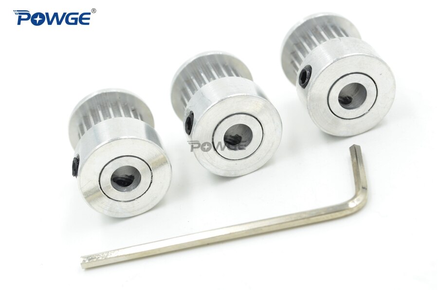 POWGE 3pcs 20 Tanden 2GT Timing Synchrone Katrol B... – Vicedeal