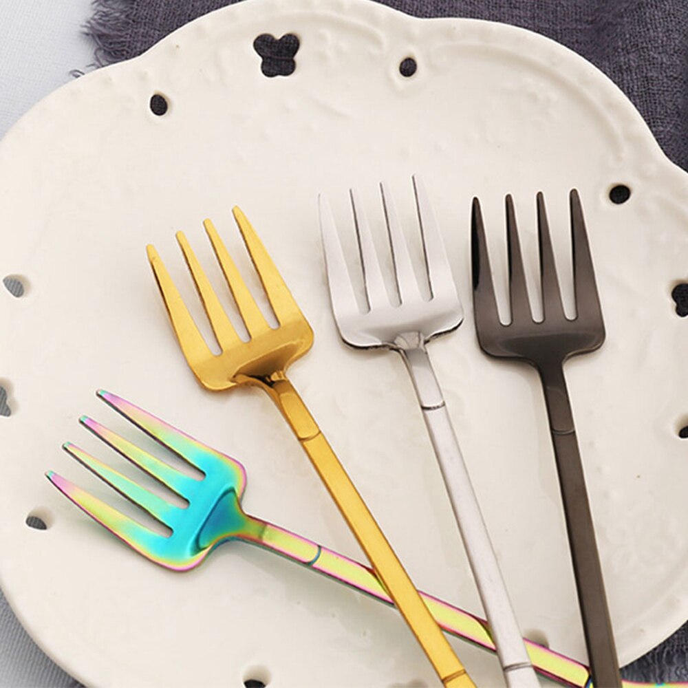 Keuken Rvs Dessert Schop Lepel En Vork Picknick Tr... – Grandado