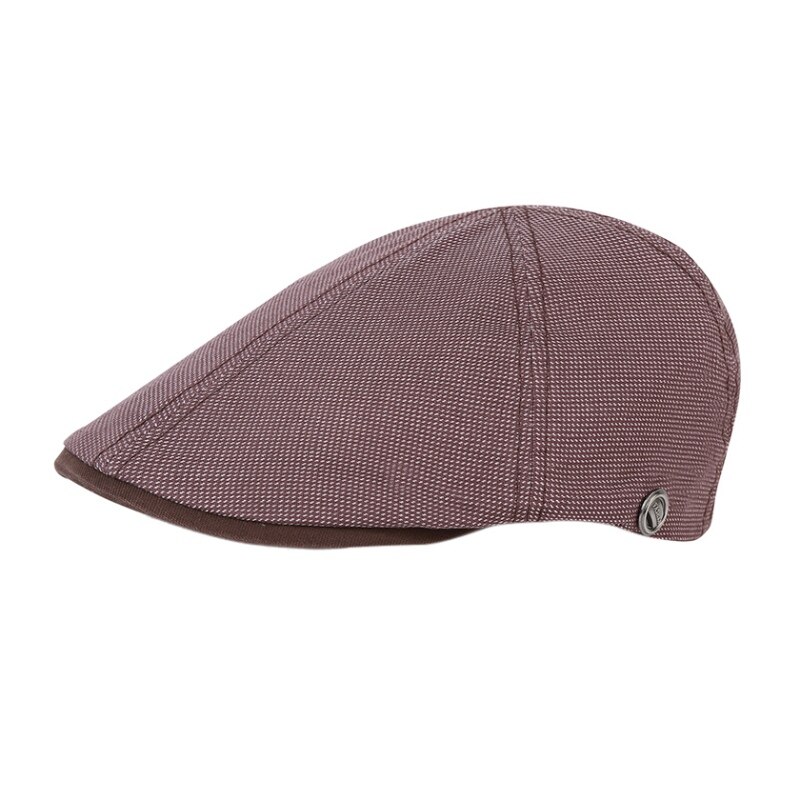 Vintage Golf Caps Baker Peaked Hat Linen Cotton Re... – Grandado