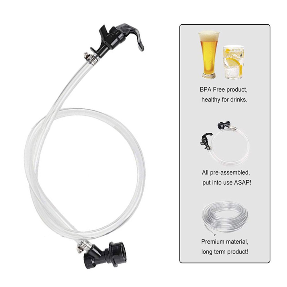 3/16 Inch Beer Line Liquid Ball Lock Assembly Kit ... – Grandado