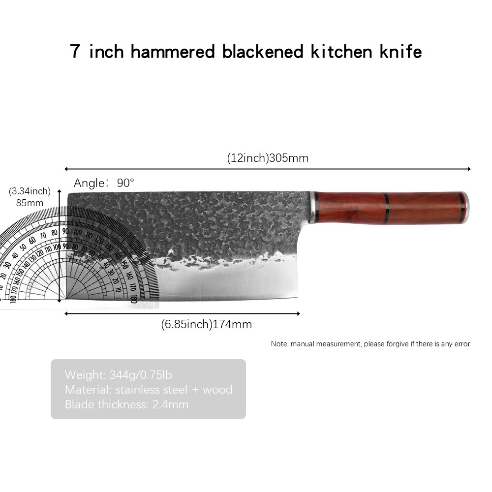 Full Tang Kitchen Knife Handmade Forged Stainless ... – Grandado