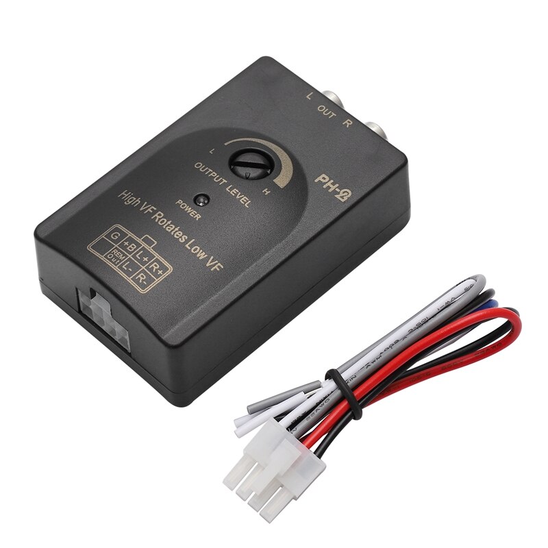 Low Level Converter Adapter Car o RCA Converter Co... – Vicedeal