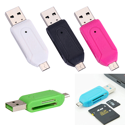 2 in 1 USB OTG SD Card Reader Universal Micro USB ... – Grandado