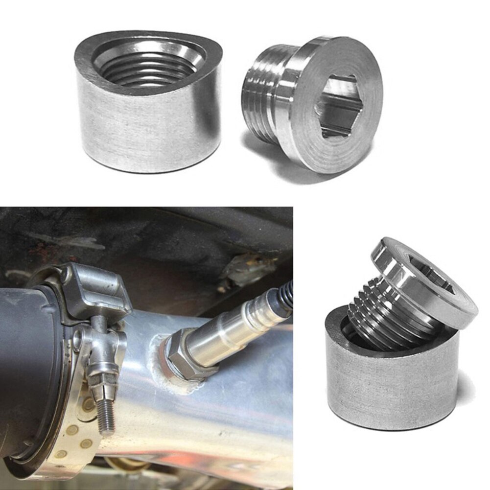 Universal Oxygen Sensor Stainless Steel Plug Nut S... – Grandado