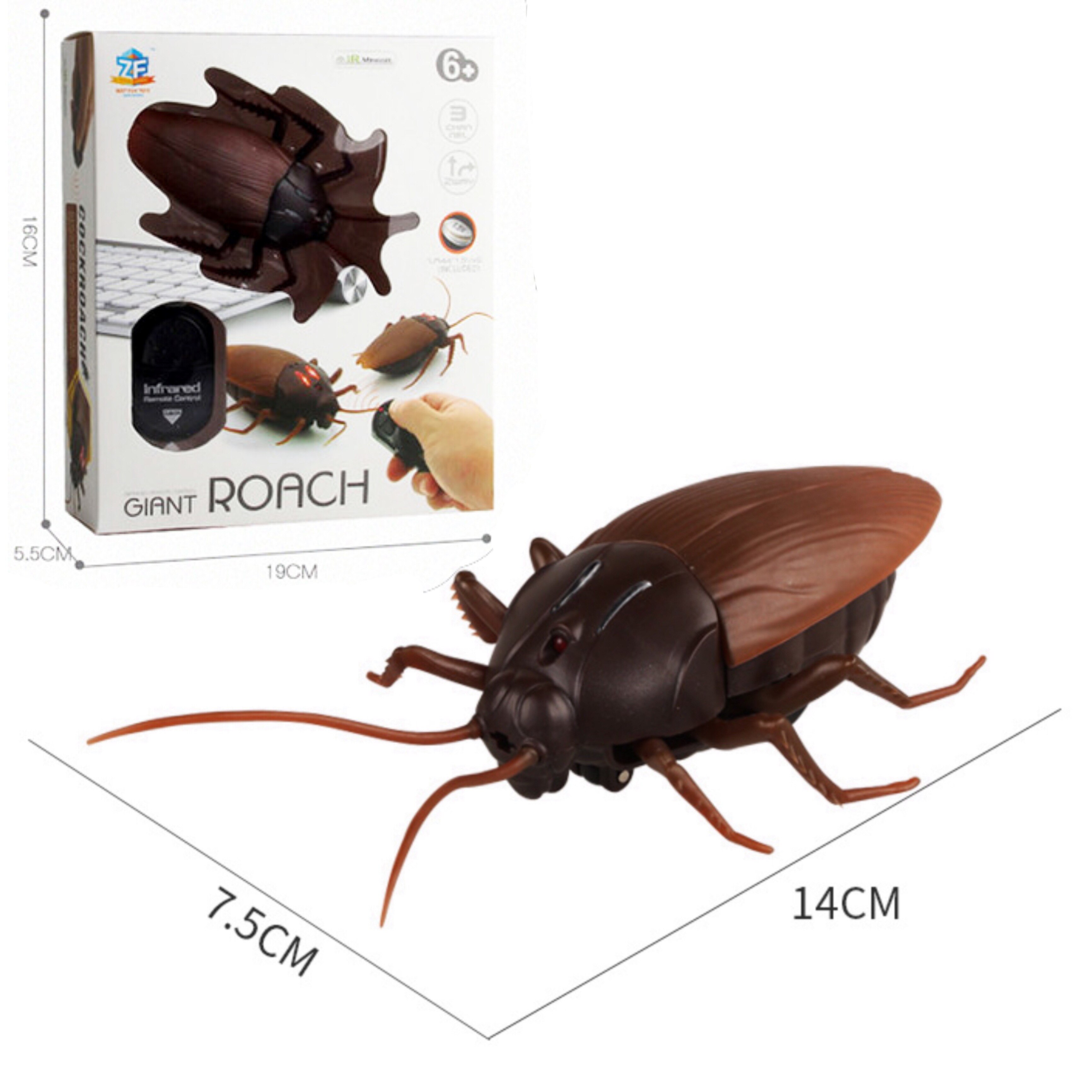 Infrared RC Remote Control Animal Insect Toy Kit f... – Grandado