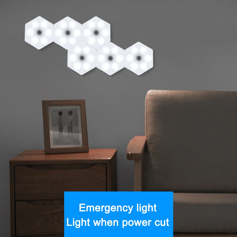 Quantum Lamp Led-paneel Licht Magnetische Zeshoeke... – Grandado