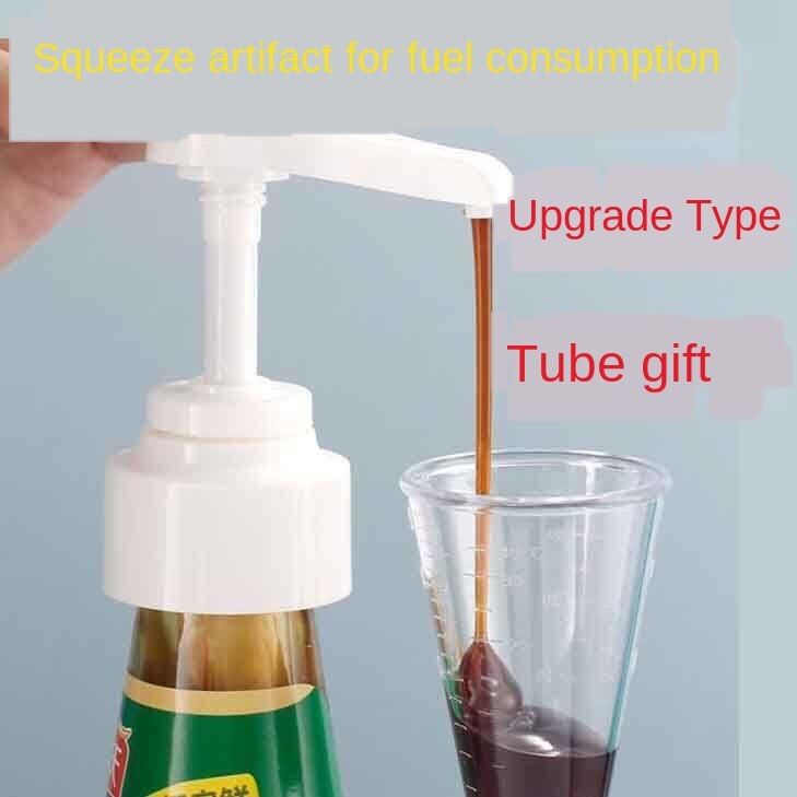 Oyster Sauce Bottle Nozzle Pump Head Salad Oil Squ... – Grandado