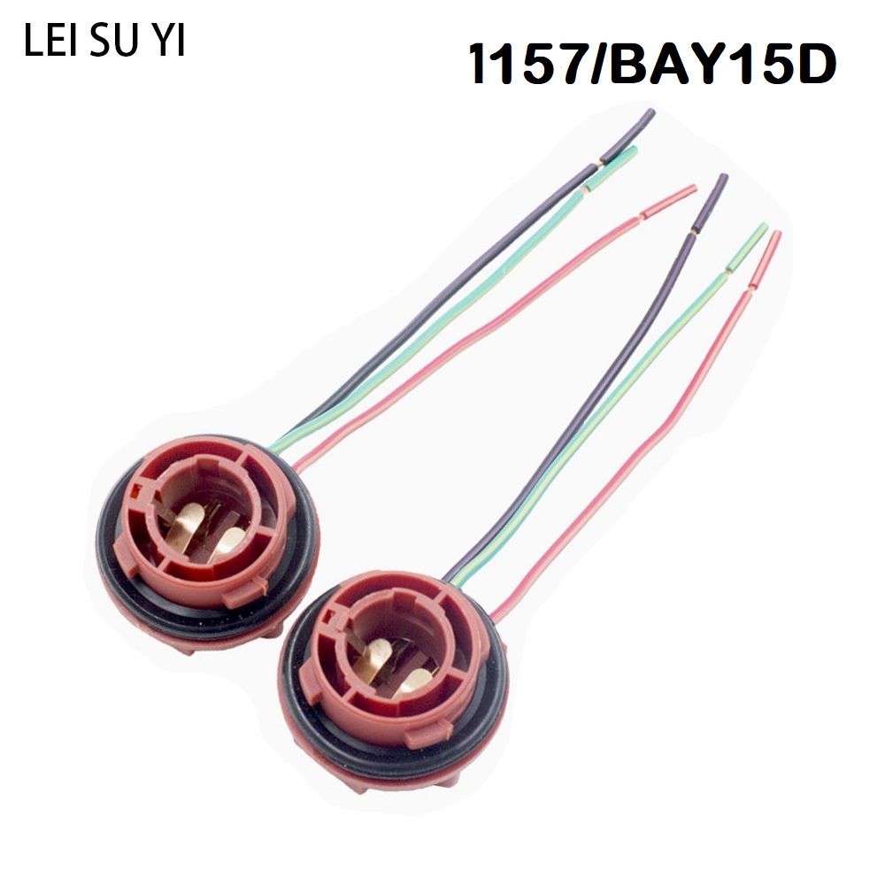 10Pcs 1157 Bulb Socket BAY15D Lamp Holder P21/5W A... – Grandado