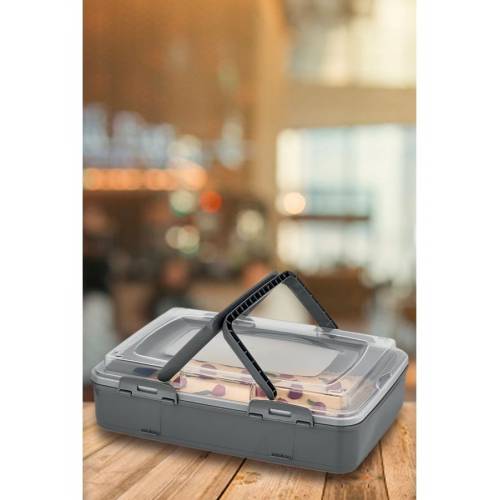 Qlüx Plastic Cake And Pastry Transport Container – Grandado