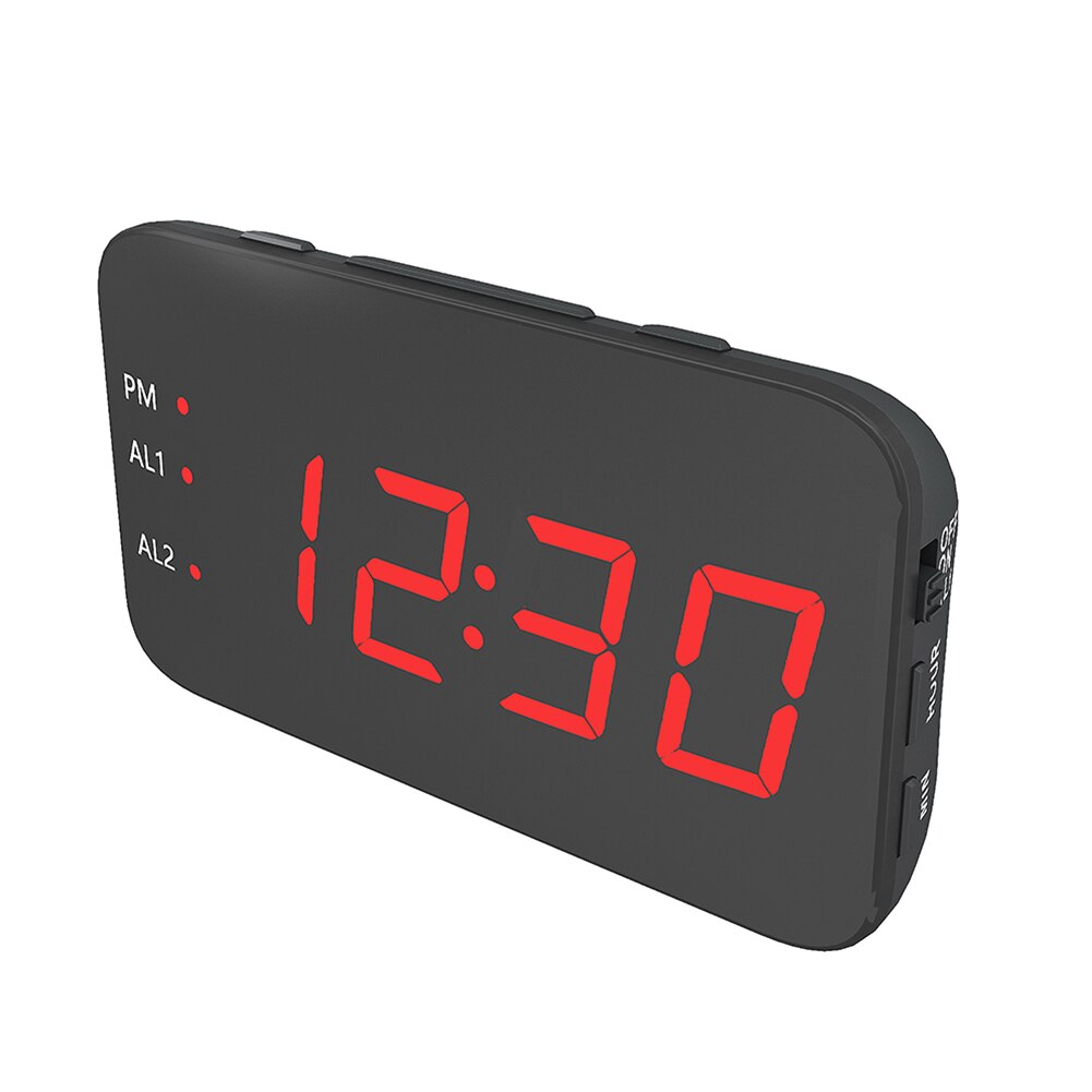 LED Digital Alarm Clock Voice Control Temperature ... – Grandado