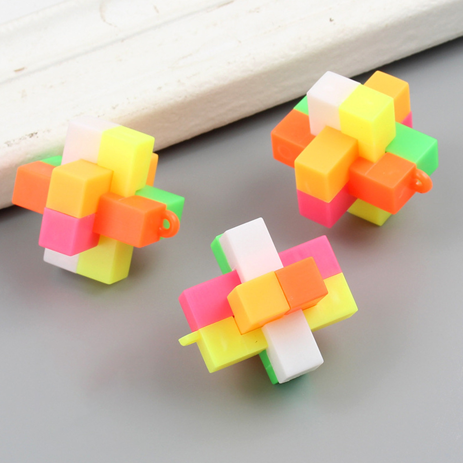 Iq Brain Teaser Kong Ming Luban 3D Lock Elkaar Gri... – Vicedeal