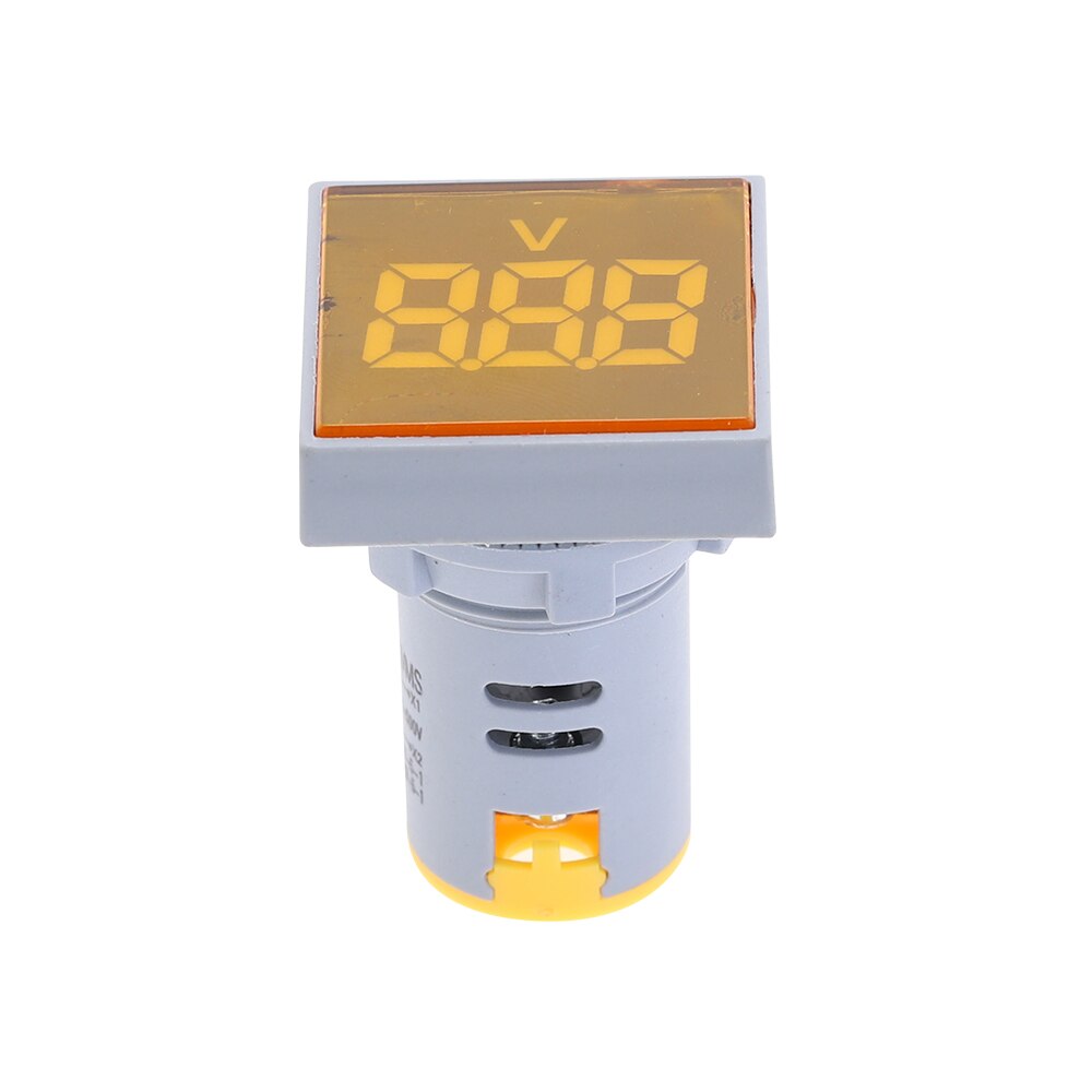 Square Intelligent Voltmeter 22MM AC 20-500V Voltm... – Grandado