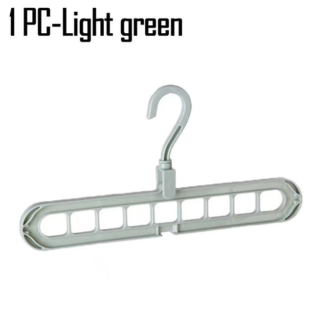 1/2/3 Pcs Rotating Nine-hole Magic Clothes Coat Ha... – Grandado