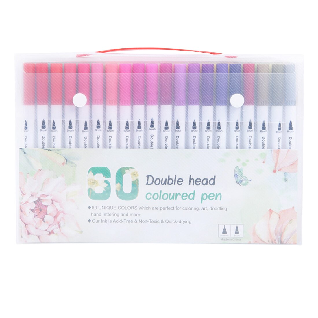 24/36/48/60/80/100 Colors Art Markers Dual Brush M... – Grandado